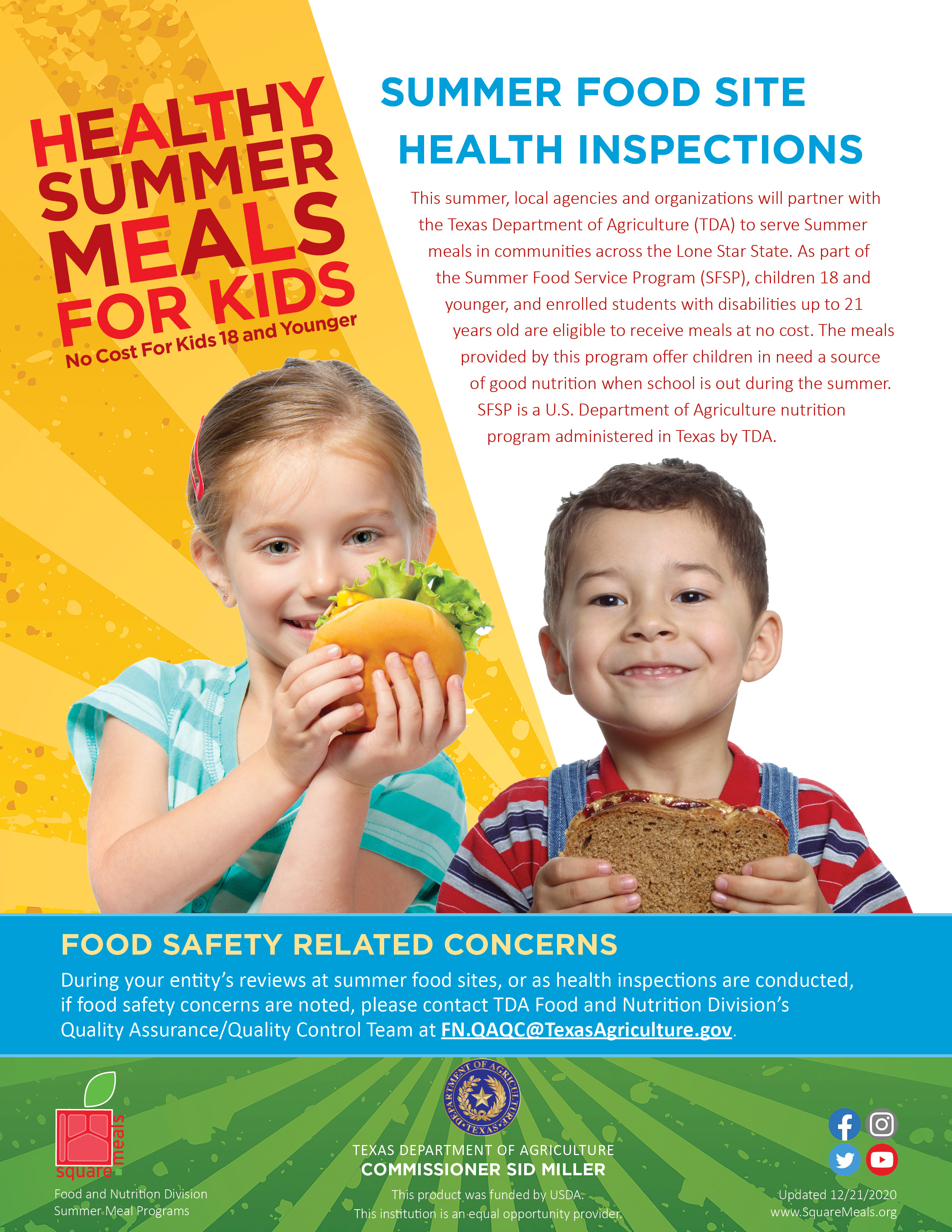 Resources for Summer Meal Programs